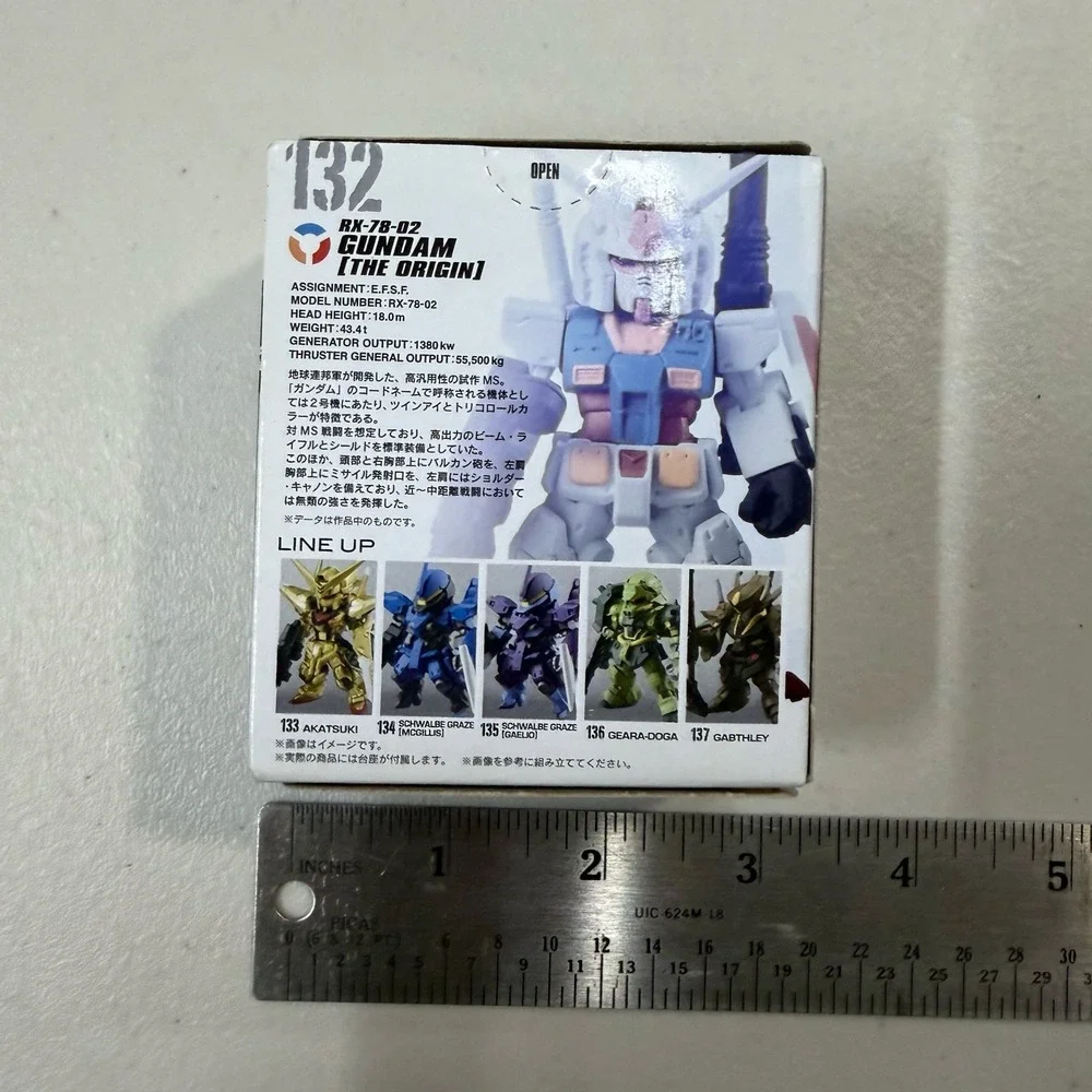 Bandai Namco | Toys | Bandai Fw Gundam Converge 3 Rx7802 Gundam The ...